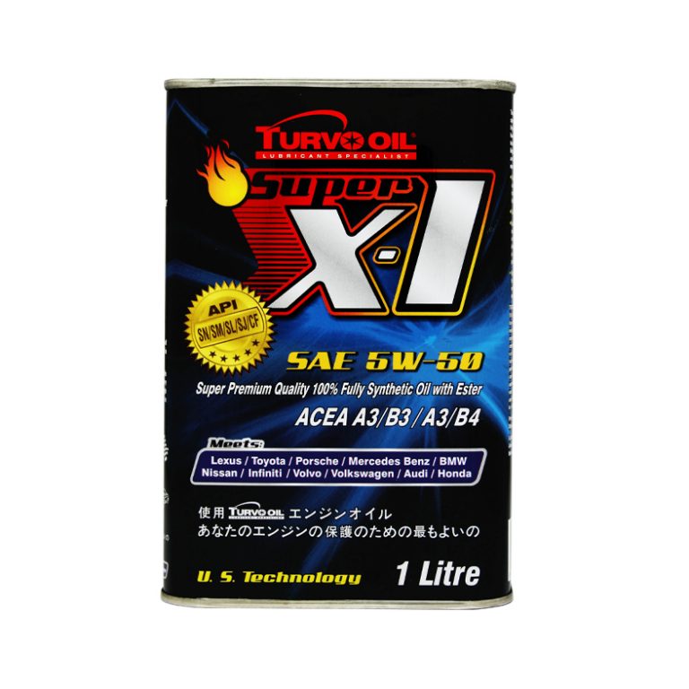 Turvo Super X - 1 Fully Synthetic Oil SAE 5W-50 Fully Synthetic Oil ...